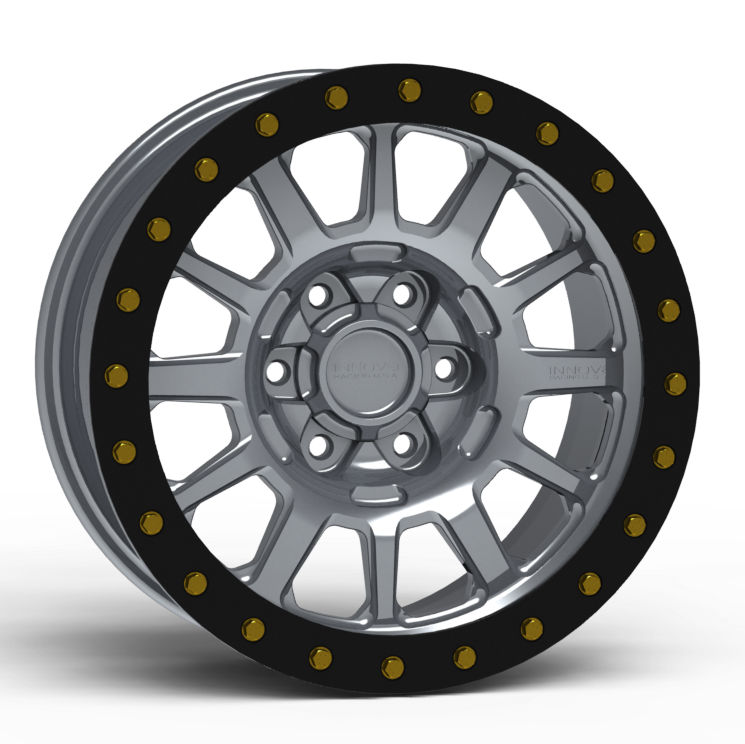 G600 Simulated Beadlock Wheel 17x8.5" 5 & 6 Lug - Standard Ring