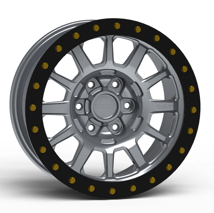 G600 Simulated Beadlock Wheel 18x9.0" 5 & 6 Lug - TechLite Ring