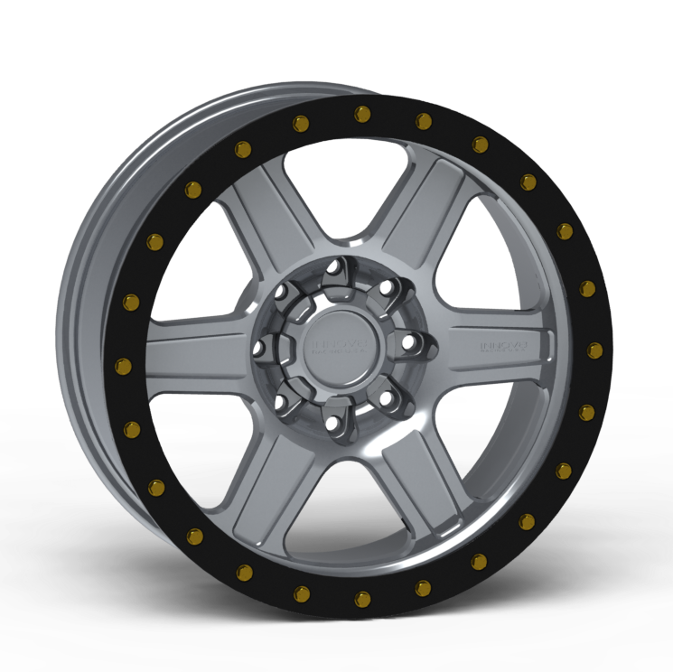 G400 Simulated Beadlock Wheel 20x10.0" 8 Lug - Standard Ring
