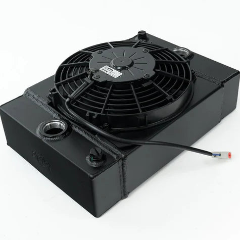 The KING Cooler - Ultimate Drag Race Radiator w/ SPAL Fan & Mounting K