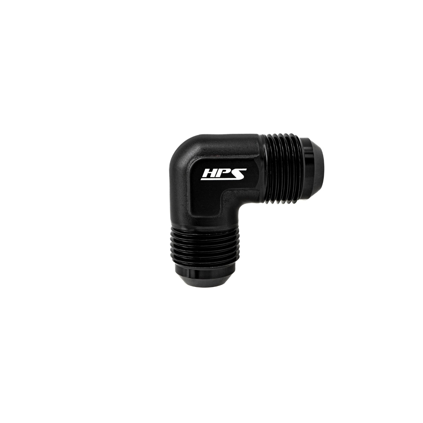 HPS Performance 90 Degree -4 AN Male to Male Union Adapter, Aluminum,