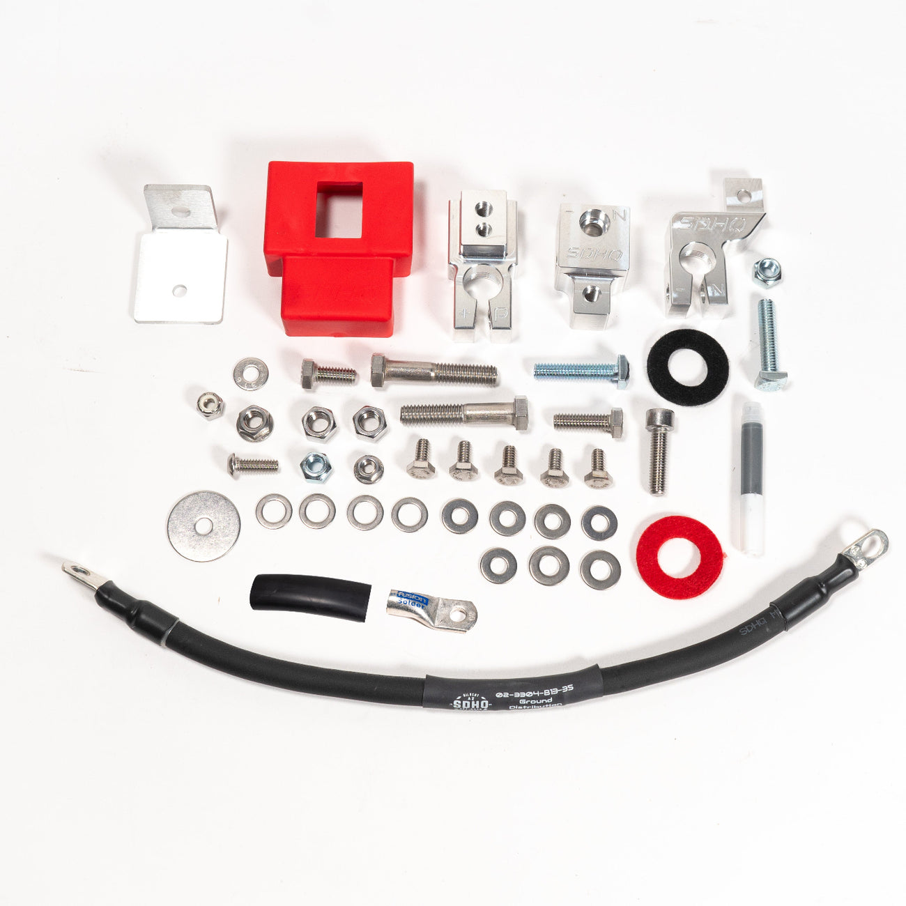SDHQ Built 2023-2026 Ford F250/F350 Billet Single Battery Terminal Upg