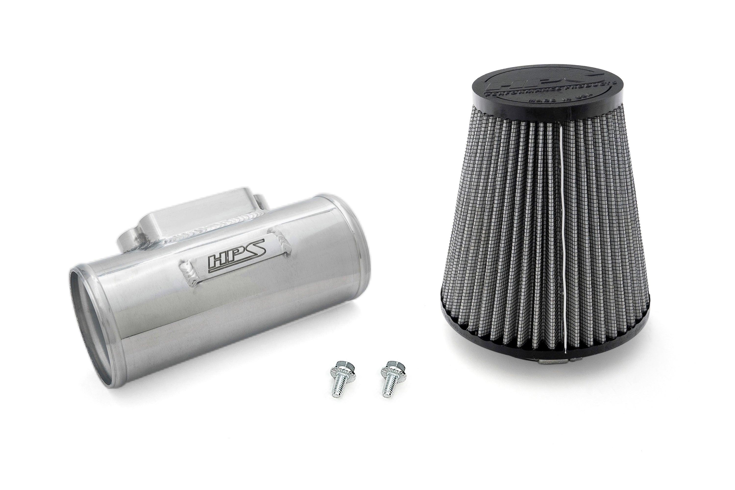 HPS 3" MAF Housing Air Intake Tube with HPS Air Filter HPS-4326