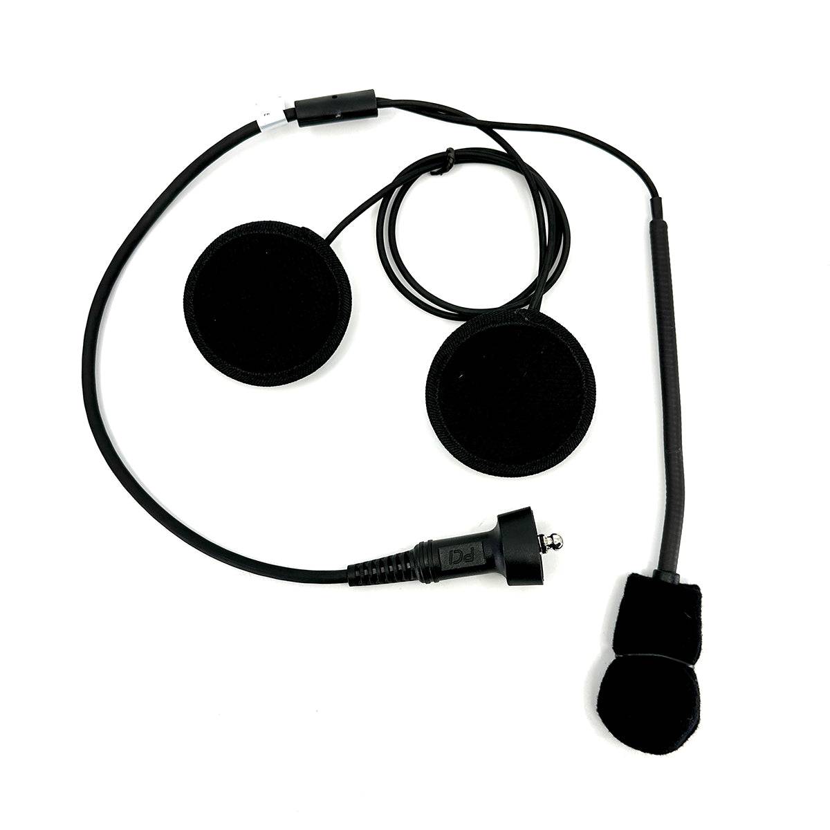 PCI Motorcycle Helmet Wiring Kit with M2 Speakers