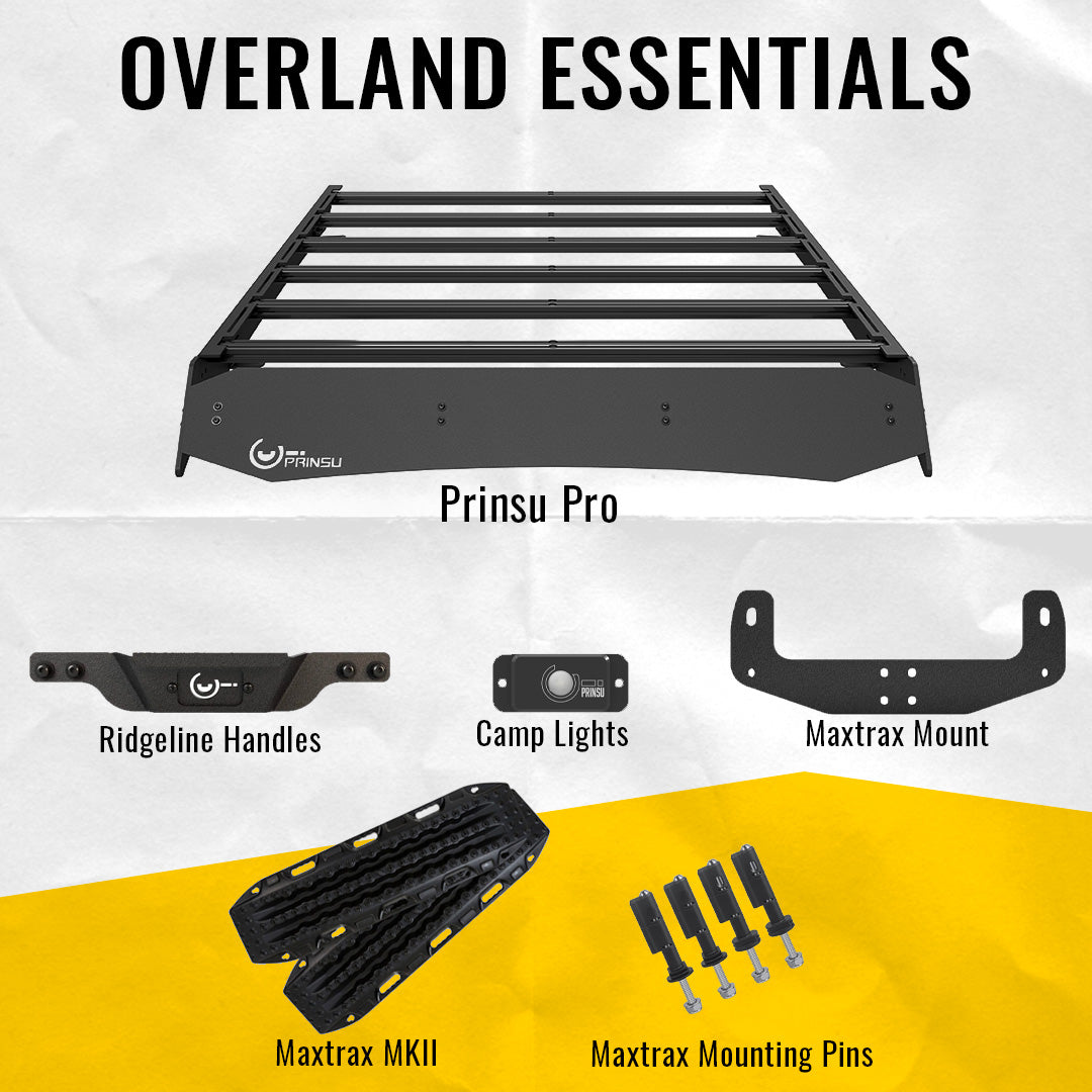 Prinsu Overland Essentials Pro Rack Bundle