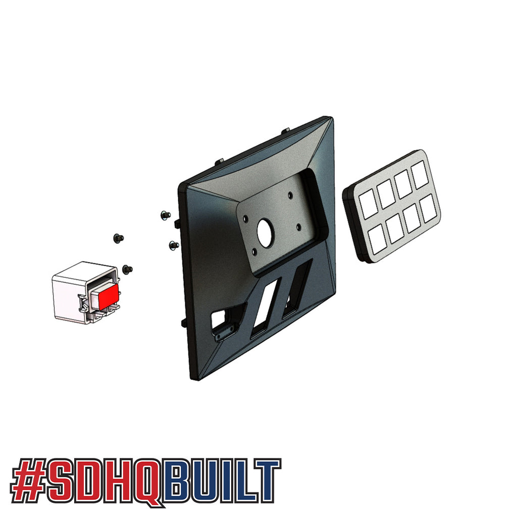 2014-21 Toyota Tundra with Sunroof Switch Pros RCR-12 Overhead Keypad