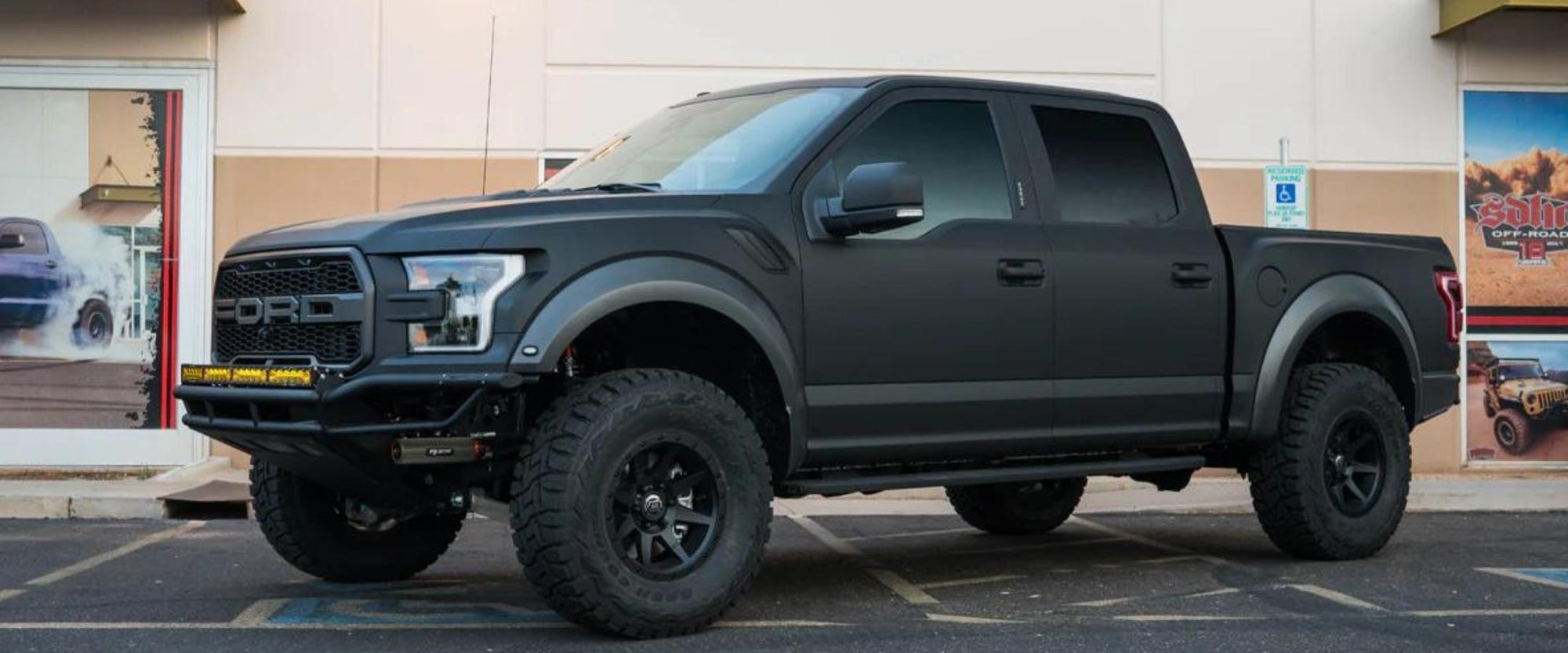 Black 2014 Ford Raptor Build