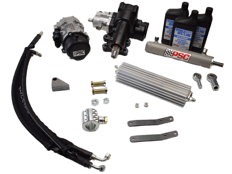 '18-23 Jeep JL PSC Cylinder Assist EHPS Steering Kit - Aftermarket Fro