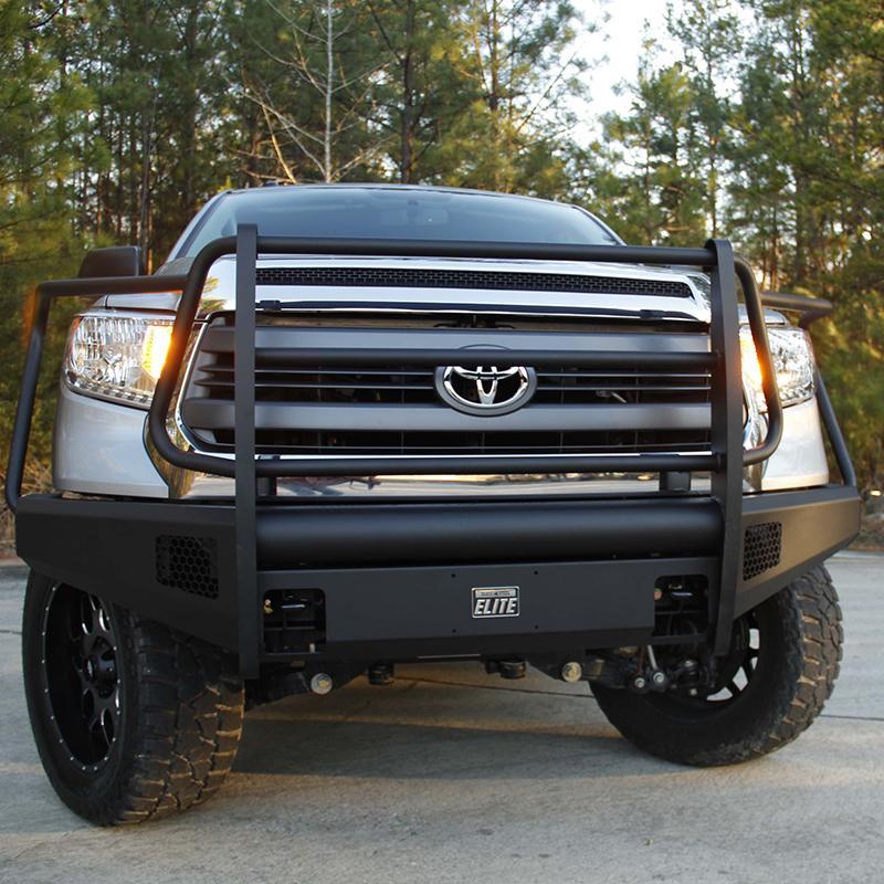 07-21 Toyota Tundra Elite Black Steel Series Front Bumper