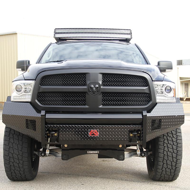 '09-18 Ram 1500 Black Steel Series Front Bumper