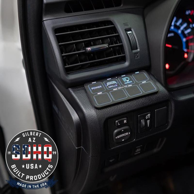 10-Current Toyota 4Runner SDHQ Built Complete Switch Pros Mounting Kit