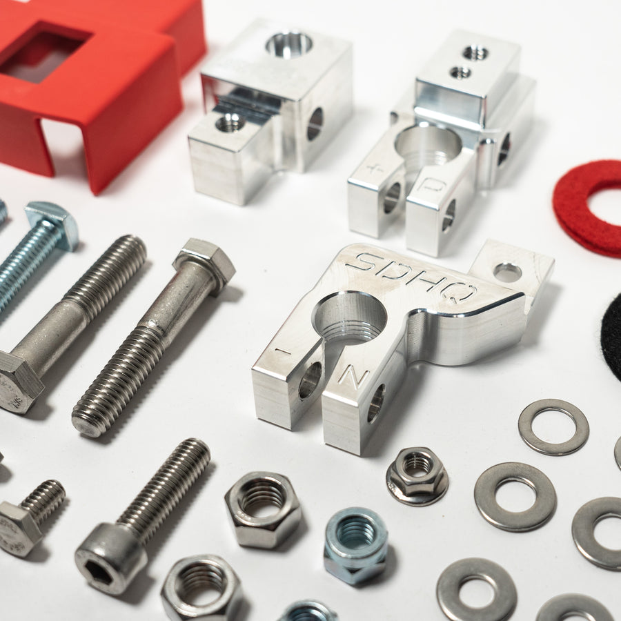 '21-23 Ford Bronco/Bronco Raptor SDHQ Built Billet Battery Terminal Ki