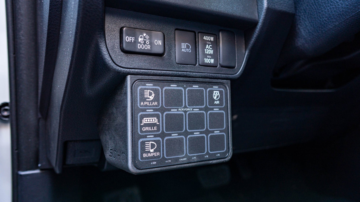 '16-Current Toyota Tacoma SDHQ Built RCR-Force-12 Keypad Mount