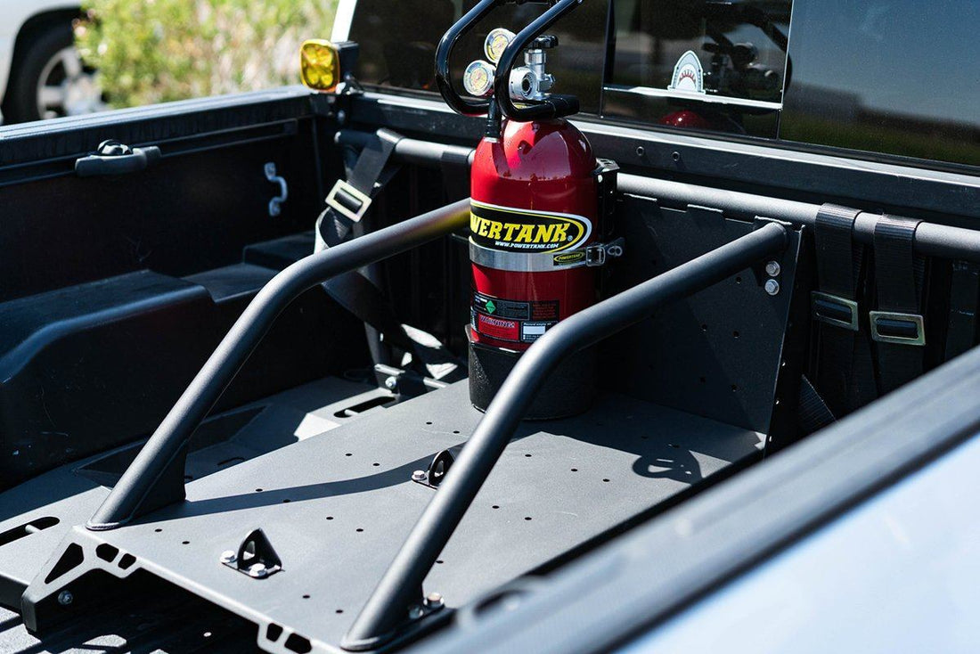 '17-24 Ford Raptor SDHQ Built In Bed Chase Rack