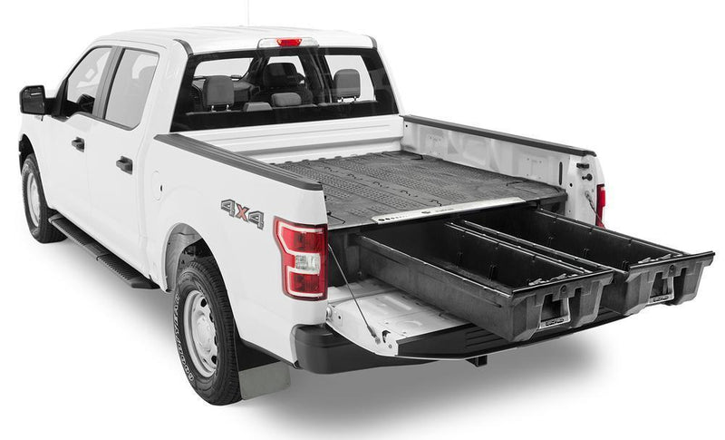 Decked-'17-Current Ford Raptor Truck Bed Storage System-DF4