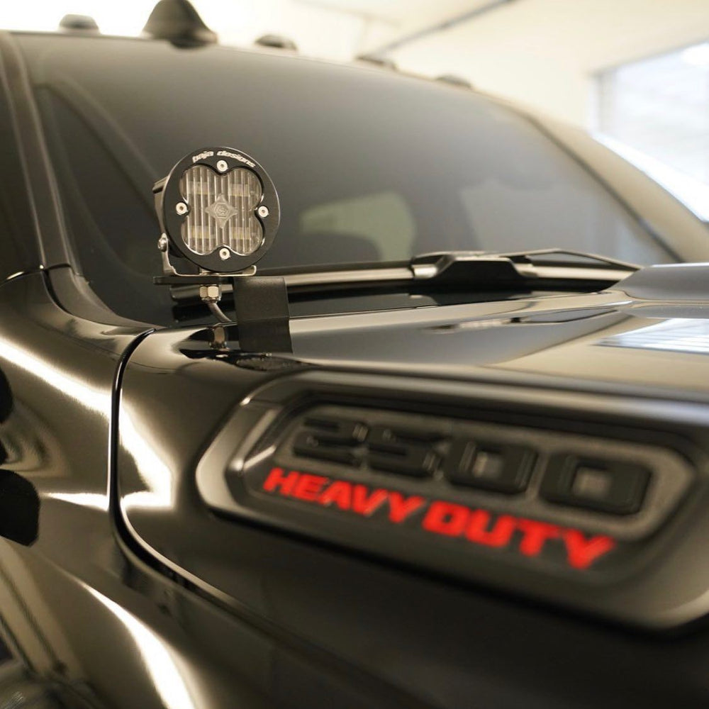 '19-24 Ram 2500/3500 SDHQ Built A-Pillar Light Mounts