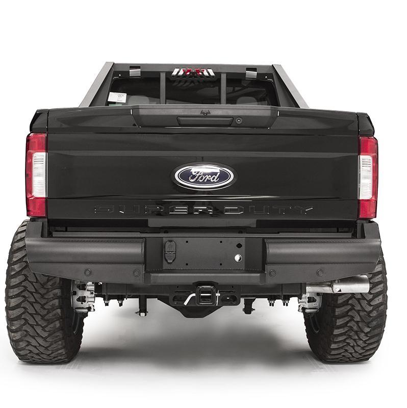 99-22 Ford F250/350 Elite Black Steel Series Rear Bumper