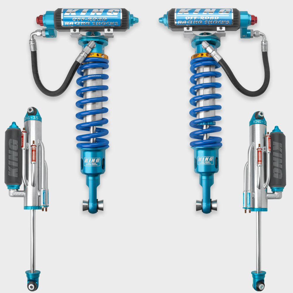 '21-23 Ram TRX King 3.0 RR Front Coilovers & 3.5 4-Tube BP Rear Shocks