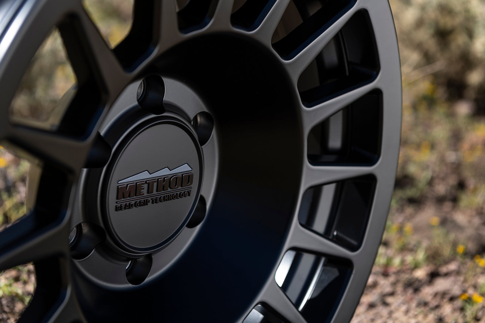 Method 707 Bead Grip Trail Series Wheels - Matte Black