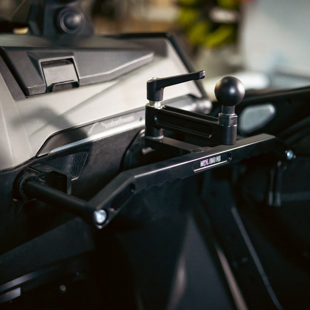 Metal Head Fabrication RZR Pro XP/R Metal Head Mount (Black)