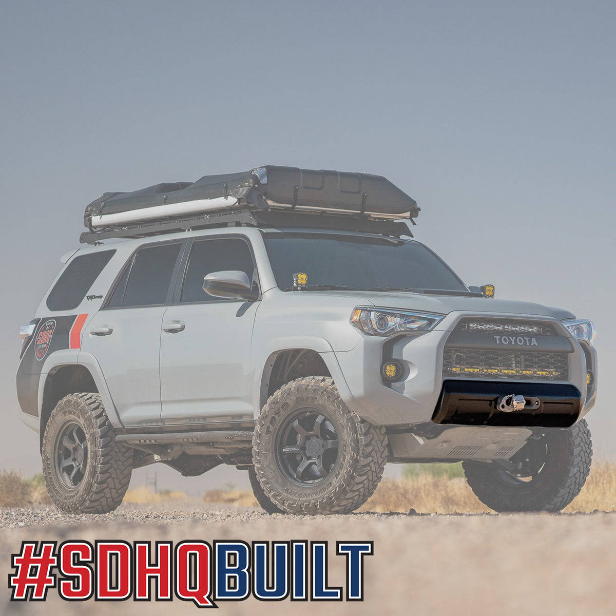 '10-24 Toyota 4Runner SDHQ Built Winch Mount
