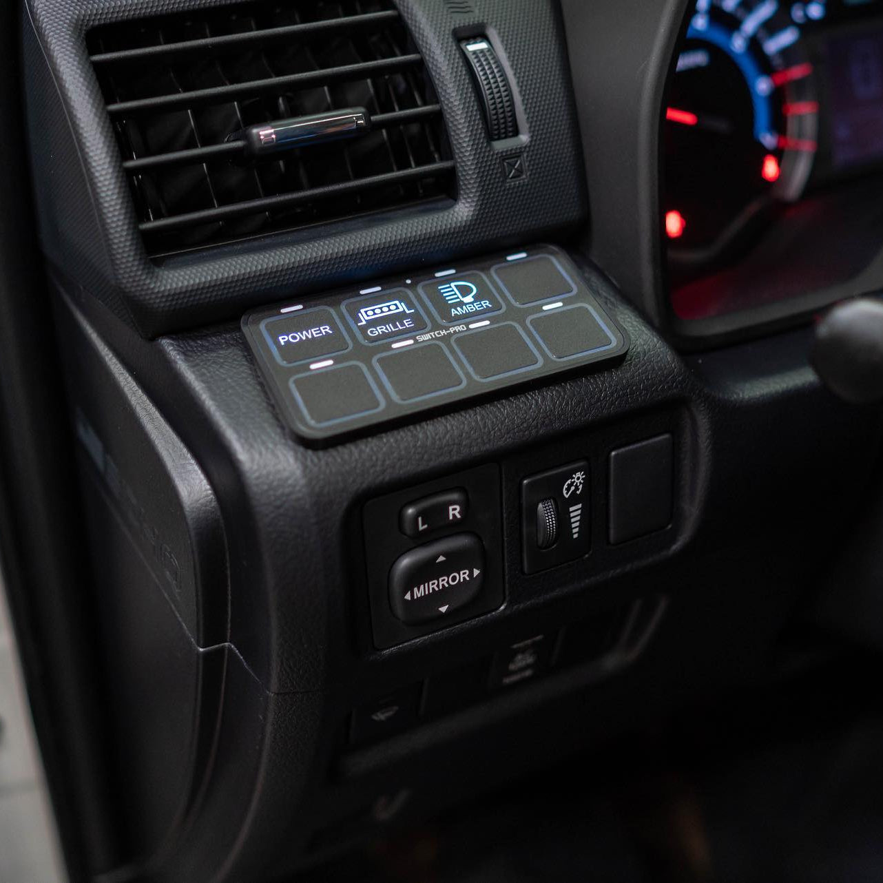 '10-24 Toyota 4Runner SDHQ Built Switch-Pros SP-9100 Keypad Mount