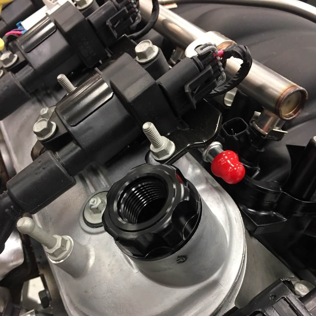 Earl's Oil Fill Cap w/ PVC Vent-LS Engines