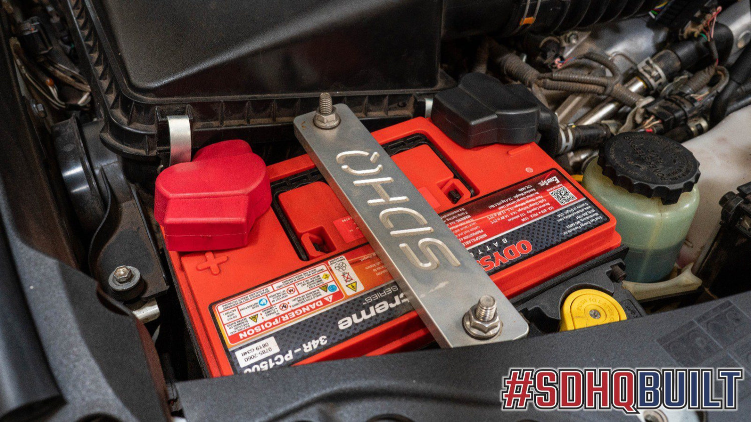 SDHQ Built Billet Dual Battery Terminal Protection Kit