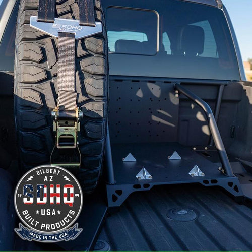 SDHQ Built In Bed Chase Rack Tie Down Kit